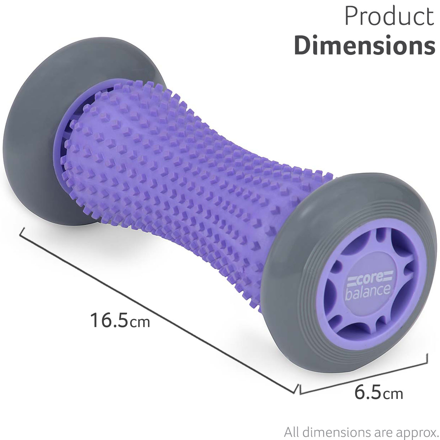 Foot Roller Massager Reflexology Feet Massage Plantar Fasciitis Core ...