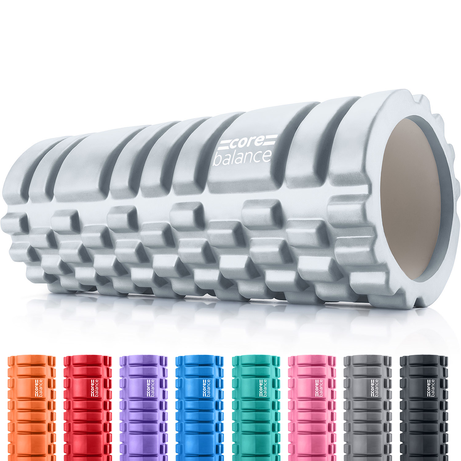 Foam Massage Roller Grid Trigger Target Point Gym Fitness Physio Rehab ...